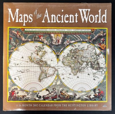 2002 Maps of the Ancient World 16-Month Calendar SEALED! | eBay