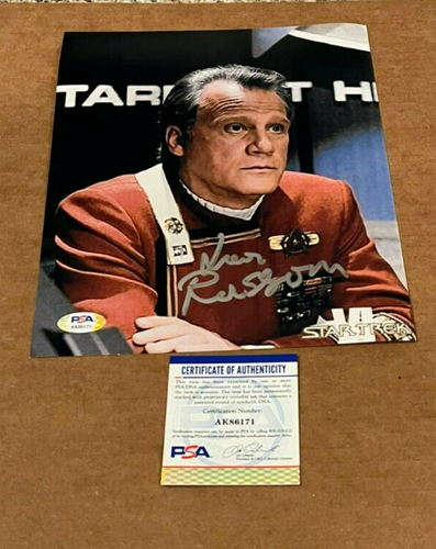 LEON RUSSOM SIGNED STAR TREK 8X10 PHOTO PSA/DNA CERTIFIED | eBay
