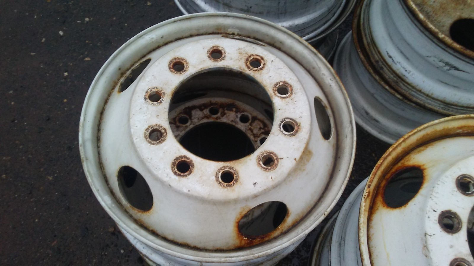 MCI Coach Bus Steel Wheels / Rims | 22.5 | Single Wheels or Complete ...