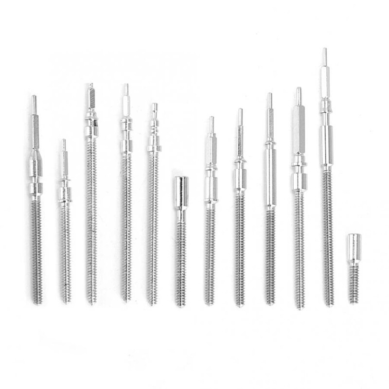 10 Types Watch Extension Rod Bar Watch Tool Winding Stem Extender for ...