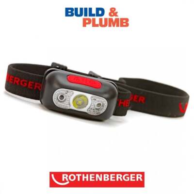 Rothenberger 5 Mode Motion Sensor Rechargeable Head Torch (200 lumens ...