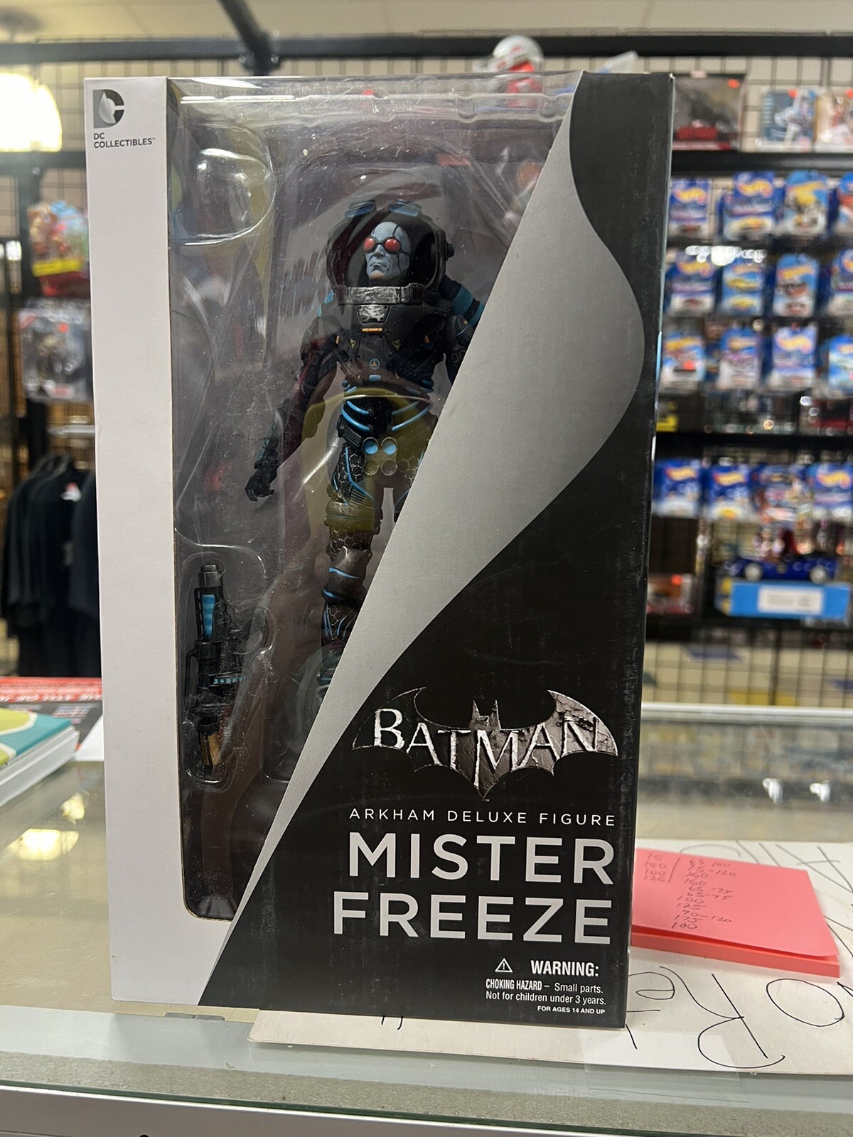 DC Comics Batman: Arkham City: Mister Freeze Deluxe Action Figure ...