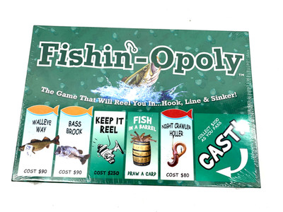 Fishin-Opoly - New & Sealed Board Game - Late for the Sky | eBay