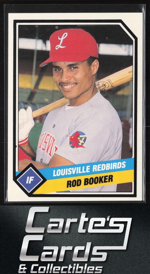 Rod Booker 1989 CMC Louisville Redbirds #8 Louisville Redbirds | eBay
