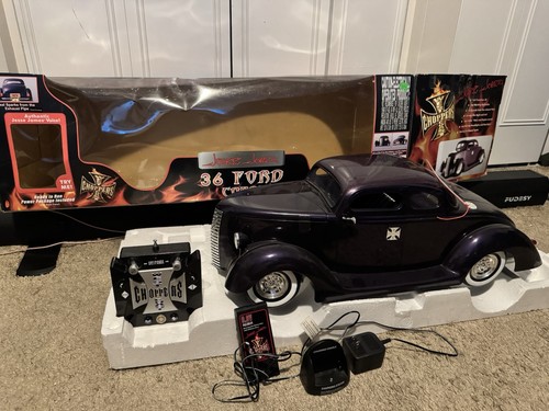 West Coast Choppers/Jesse James '36 Ford Coupe w Box 1:6 Scale In Box ...