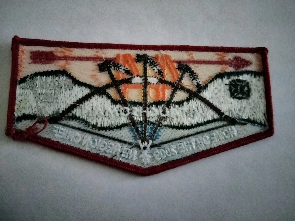 Boy Scout,Witauchsoman 44 Order of the Arrow flap.Ryan M Hay, NE Chief ...
