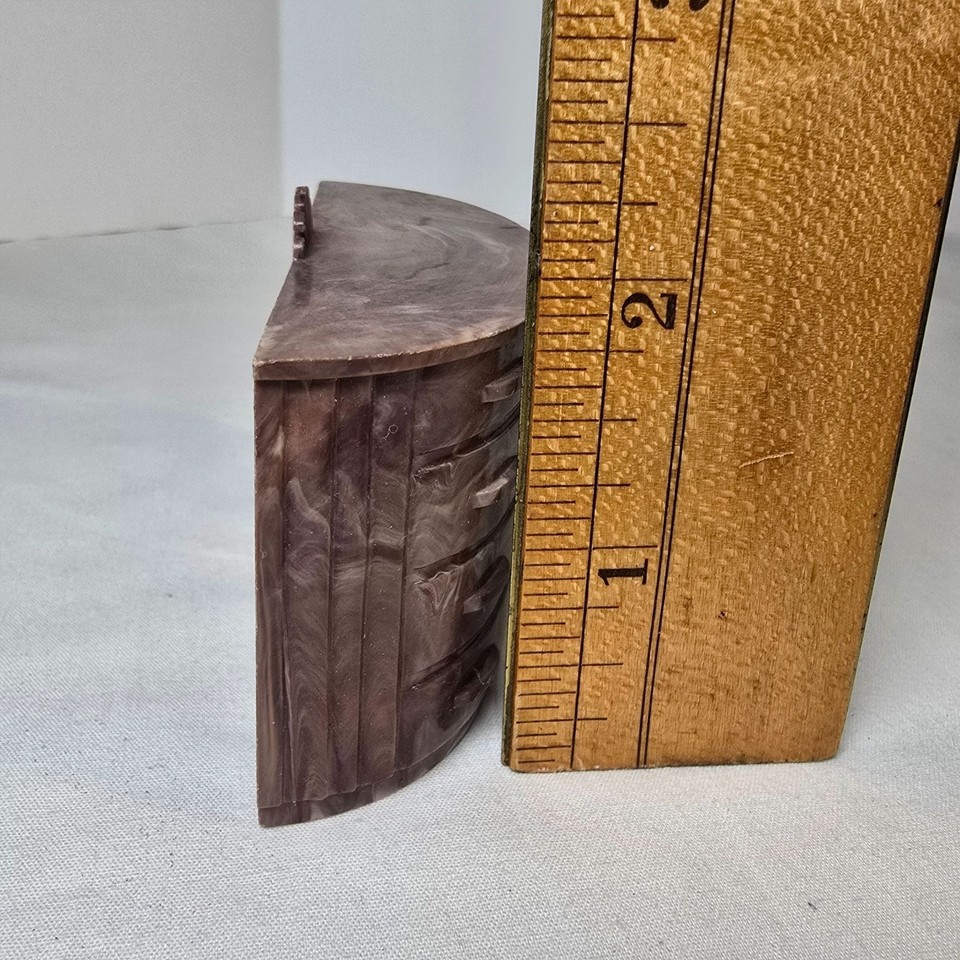 Vintage 1950s Plasco Toy Dollhouse Furniture Set Blue Beds Desk ...