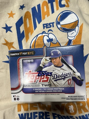 2025 Topps Series 2 Baseball FANATICS FEST NYC Exclusive Blaster Box IN ...
