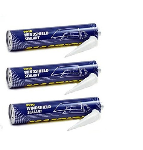 3x MANNOL Windshield Sealant Windscreen Glass Sealant Bonding Adhesive ...