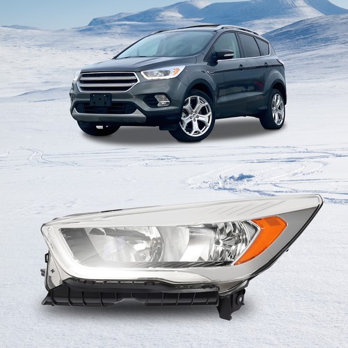 Left Headlight For 2017-2019 Ford Escape Factory Full LED Projector ...