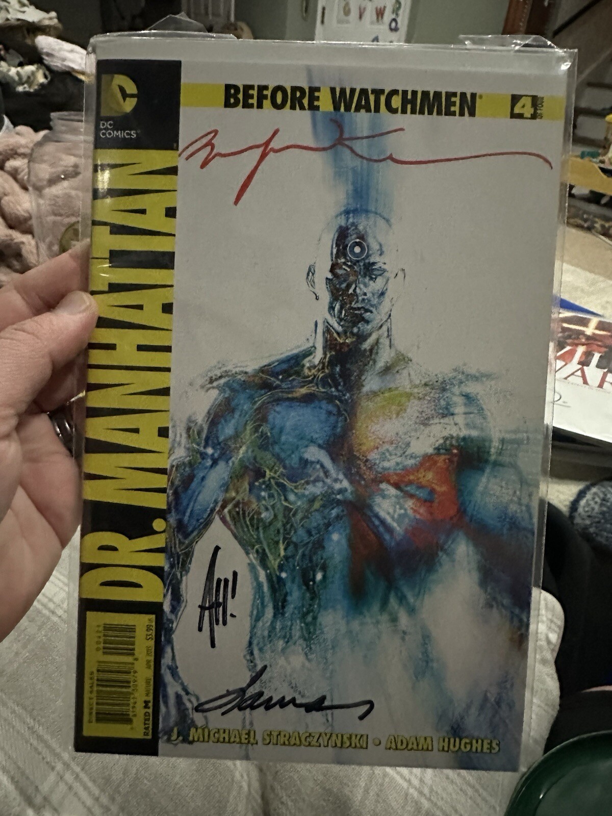 BEFORE WATCHMEN DR MANHATTAN 4 Variant Signed SIENKIEWICZ HUGES MARTIN ...