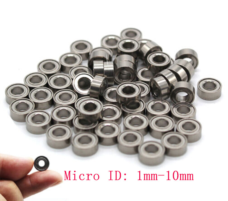 1/1.5/2.5/3/4/5/6/8/10mm Mini Aperture Miniature Ball Model Bearing ...