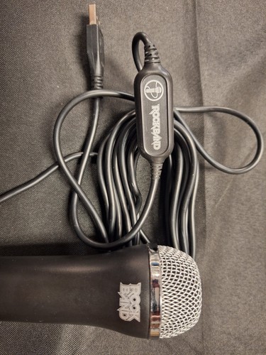 Rock Band Logitech USB Microphone E-UR20 Xbox 360/PS3/Wii Guitar Hero ...