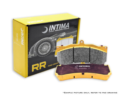 Intima RR Front Brake Pads - D2/Ksport 4 pot, AP Racing CP3215D50 ...