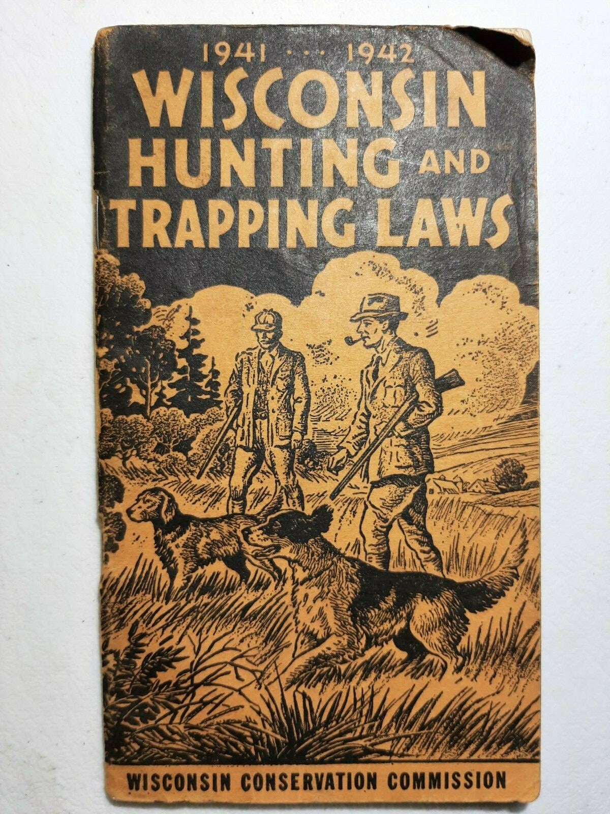 1941-1942 Wisconsin Hunting Regulations Conservation Commission Booklet ...