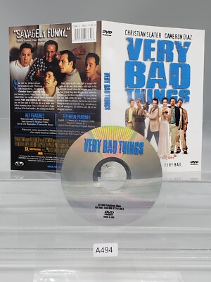 Very Bad Things (DVD, 1998) No Case No Tracking 25192267628| eBay