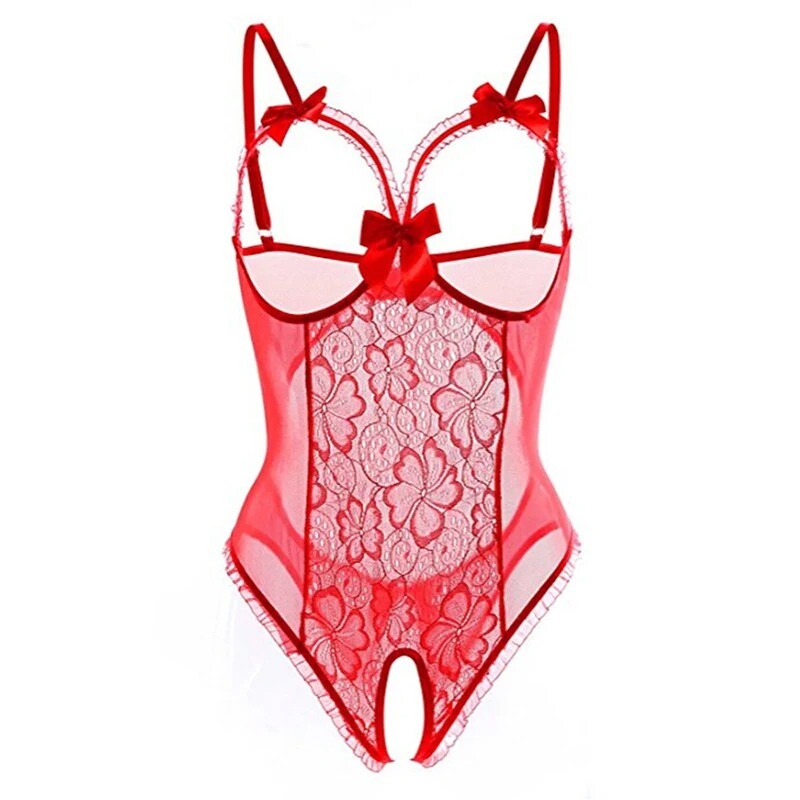 Sexy-Lingerie Women's Babydoll Sleepwear Underwear Lace Dress G-String ...