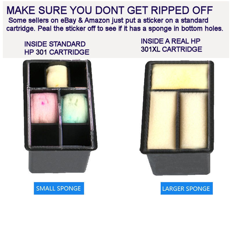 301XL Colour Ink Cartridge For HP ENVY 5530 Inkjet Printer | eBay