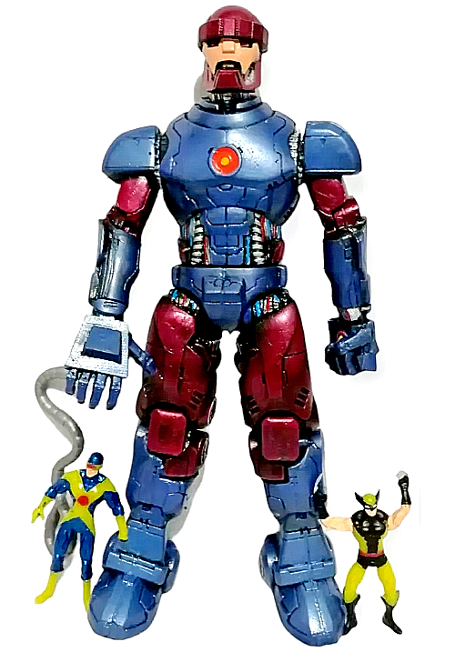 X MEN MASTER MOLD SENTINEL OVERSIZED 14" action figure WOLVERINE ...