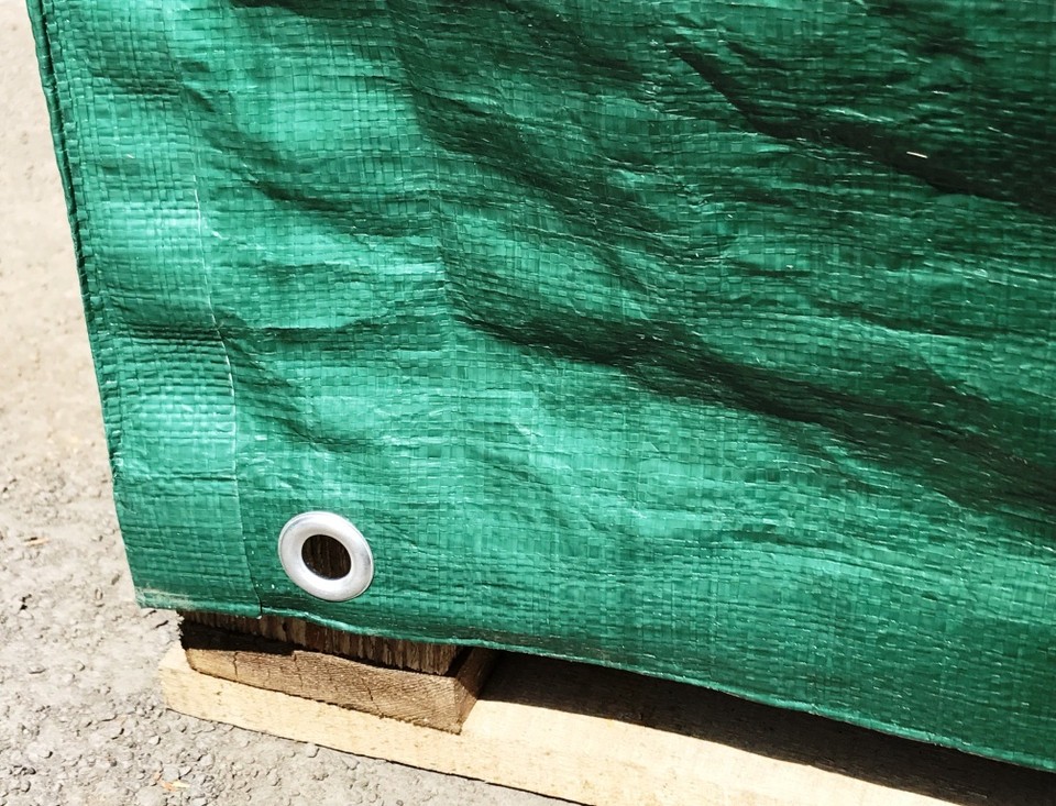 Pallet Cover Tarpaulin Tarp 140gsm Waterproof Fitted Reusable Cover ...