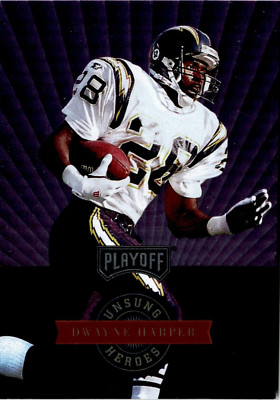 1996 Playoff Absolute Prime Unsung Heroes Dwayne Harper #24 | eBay