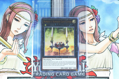 YuGiOh Number 4: Numeron Gate Catvari BLAR-EN025 1st Edition Ultra Rare ...