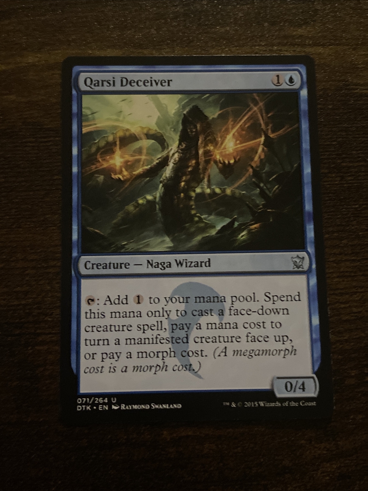 Qarsi Deceiver Dragons of Tarkir 071/264 MTG Magic The Gathering D7212 ...