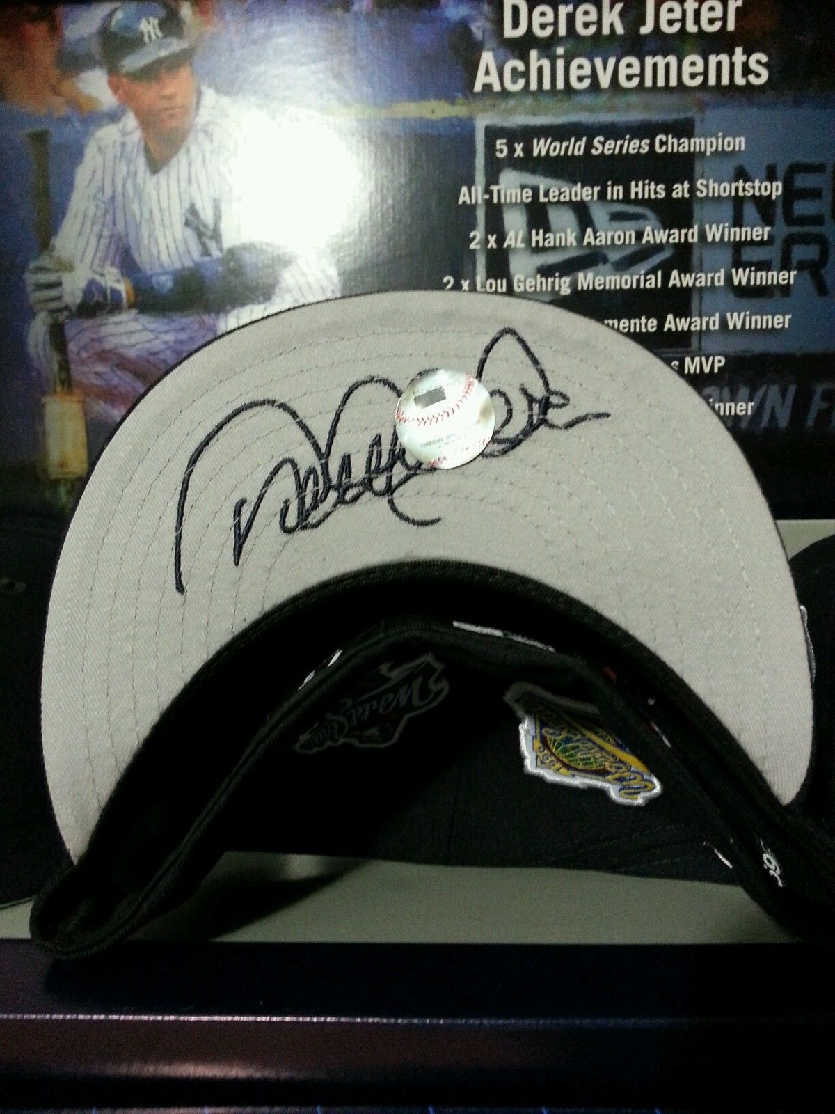 Derek Jeter Final Season Hat Collection Set Limited Edition, only 2014 ...