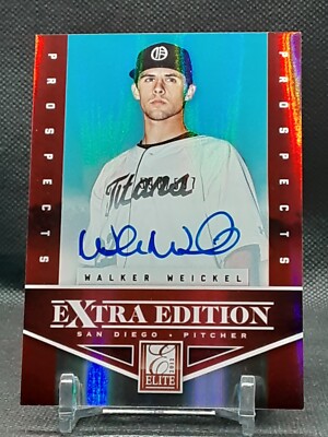 WALKER WEICKEL 2012 ELITE EXTRA AUTO #/597 PADRES | eBay