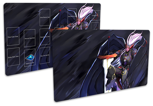 No.760 Yugioh TCG Playmat Blackwing Full Armor Master Custom YGO Card ...