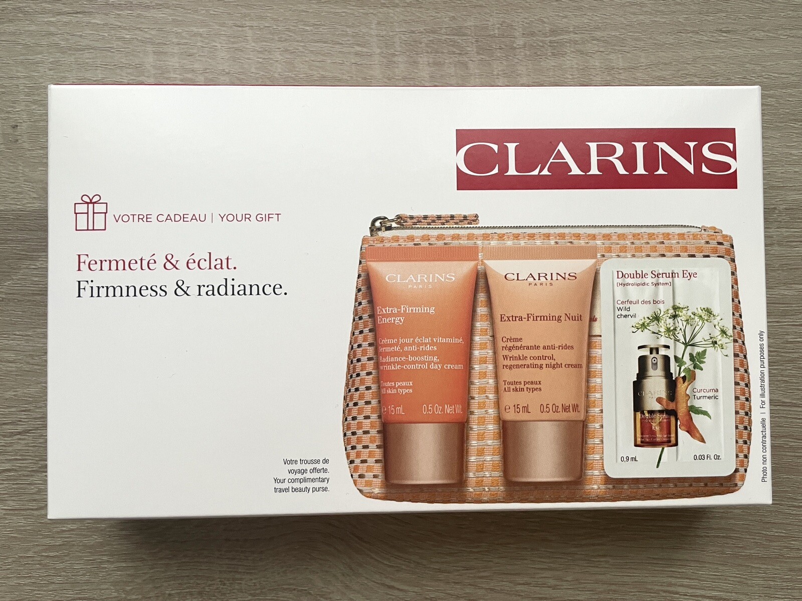 Clarins Firmness Radiance Extra Firming Energy Day Night Cream 15ml ...