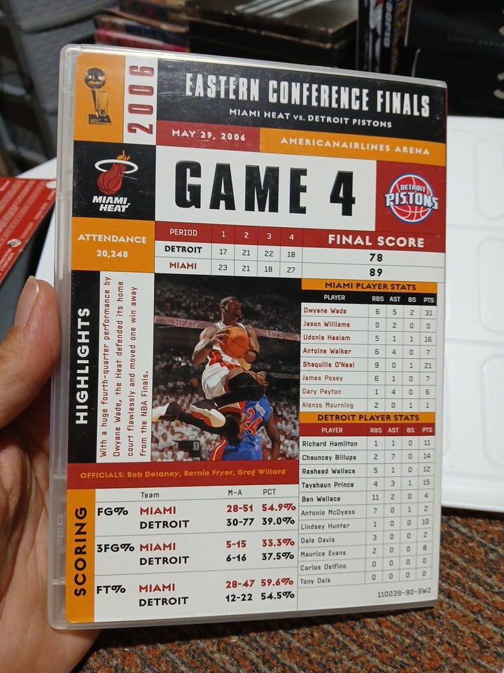 Miami Heat 2005 - 2006 NBA Champions 15 Strong Official Collector's 13 ...