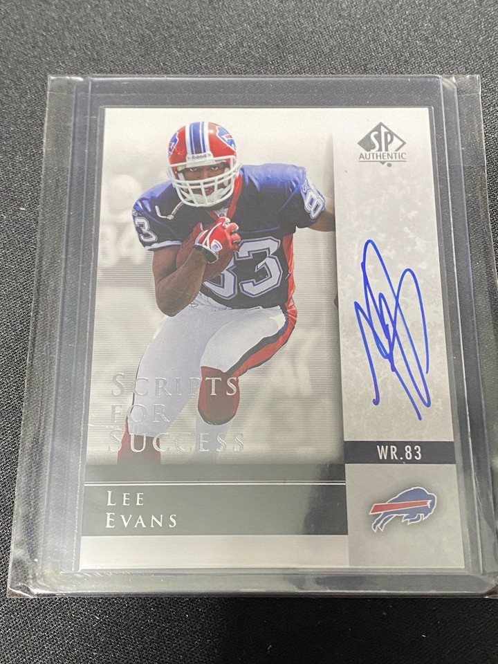 2004 Upper Deck SP Authentic LEE EVANS #SS-LE ~ Scripts for Success ...