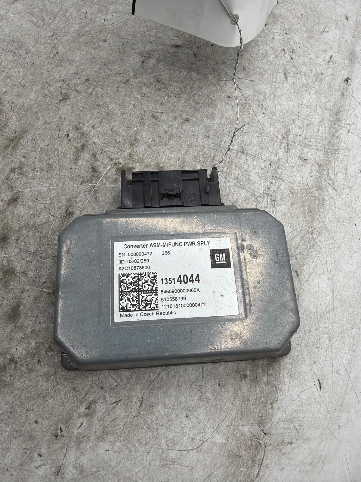 Chassis Brain Box CHEVY CRUZE (17) (WIL) Power Converter Control Module ...
