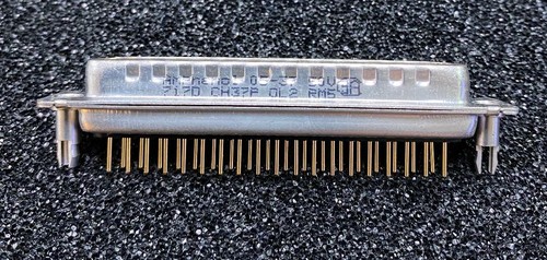 AMPHENOL 717D-CH37P-OL2-RM5 D-SUB Connector Male 37-Pin GOLD **NEW ...