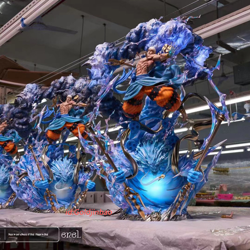 LAST SLEEP Studios One Piece Thunder God Enel Resin Model In Stock Big ...