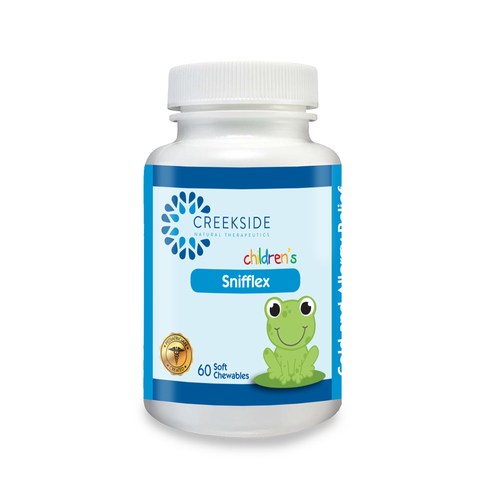 Creekside Natural Therapeutics Snifflex- Cold & Allergy Chewables for ...