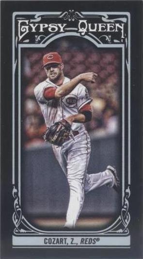2013 Topps Gypsy Queen - Zack Cozart #207 Mini Black /199 for sale ...