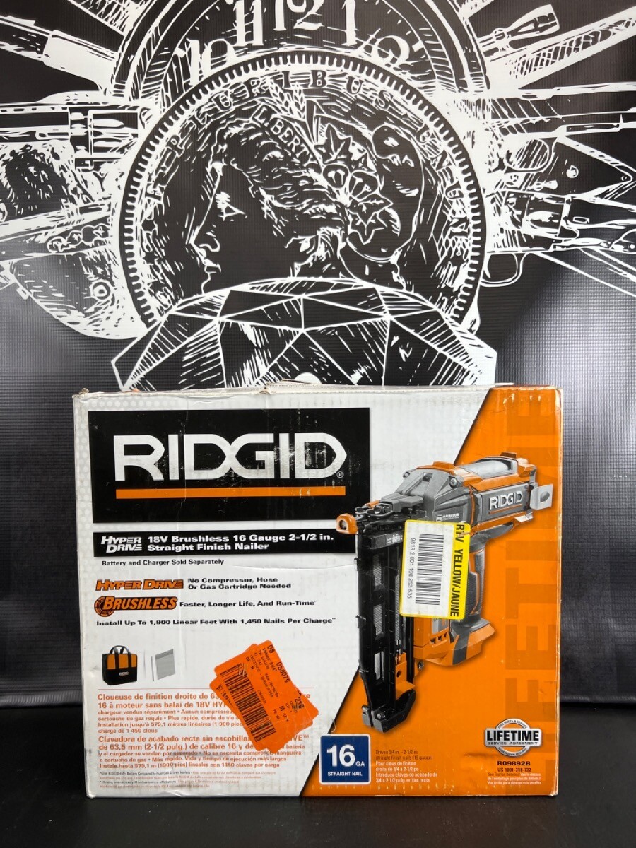 RIDGID NAIL GUN R09892B RC0823AS (DRP006728) 648846065137| eBay