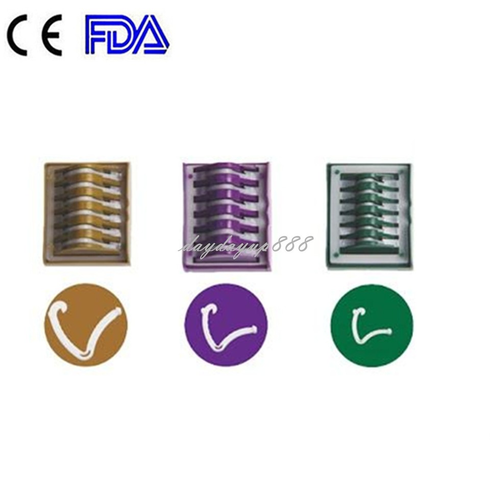 FDA 6PCS/pack Disposable Surgical Clips Medical Clips for XL Size Clip ...