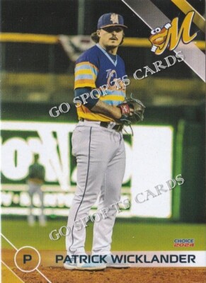 2024 Montgomery Biscuits Patrick Wicklander RC Rookie Rays Minor Card | eBay