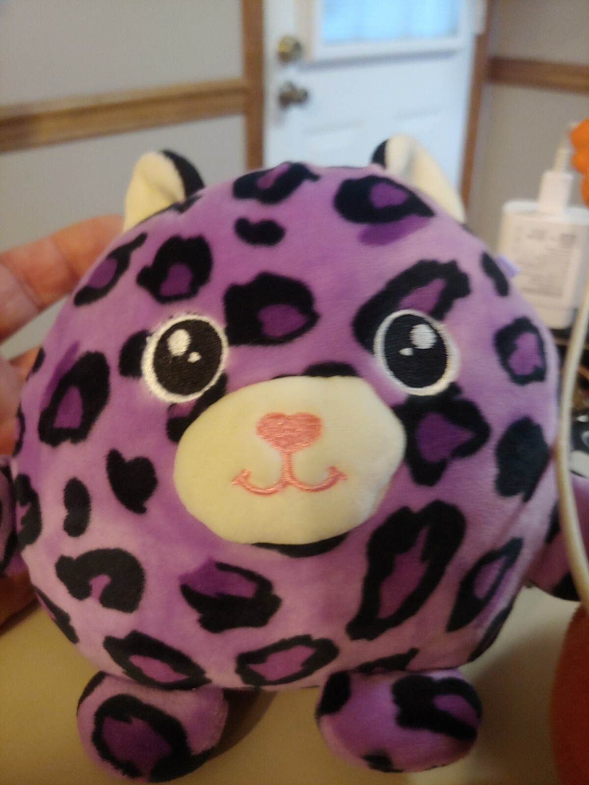 Spark Create Imagine Plush Cat Kitty Super Soft Purple Squishy Stuffed ...