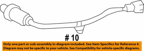 89467-33170 Toyota Sensor, air fuel ratio 8946733170, New Genuine OEM ...