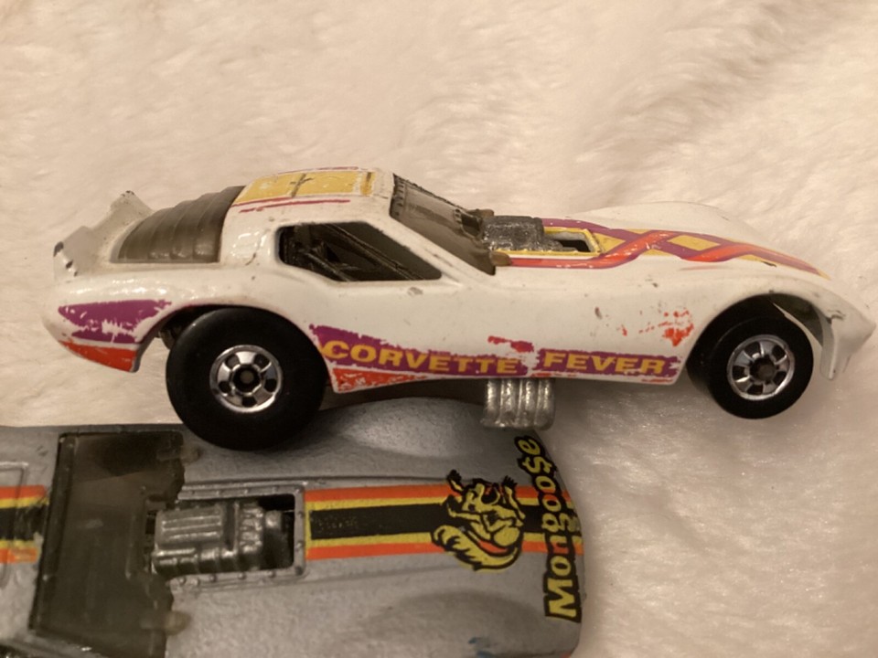 Hot Wheels ~ Corvette Funny Car ~ Cal Custom Mongoose Fever ~ Lot of 3 ...