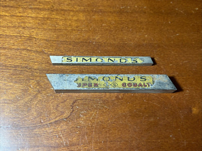 Simonds Super Cobalt Machinist Turning Tools | eBay