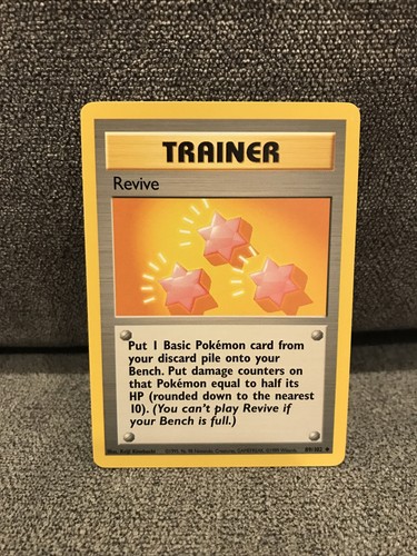 Pokémon TCG Revive Base Set Trainer 89/102 Regular Unlimited Uncommon ...