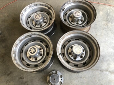15x8 Chevy 4wd Truck Rally OEM Rims Steel Wheels 4x4 6 lug C10 K5 ...