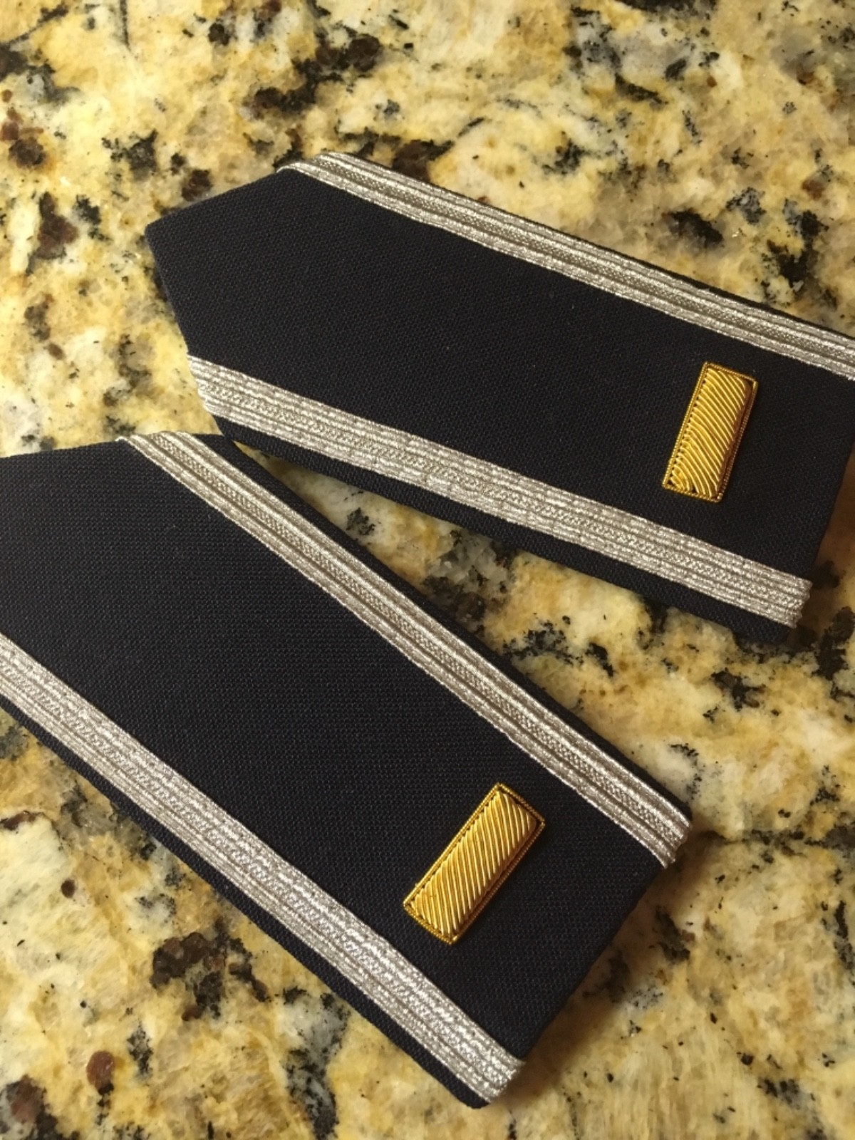 Second Lieutenant Shoulder Boards, Small (Female) | eBay