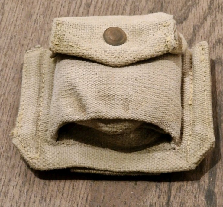 WW2 1941 BRITISH ARMY 37 PATTERN WEBBING AMMUNITION POUCH | eBay UK