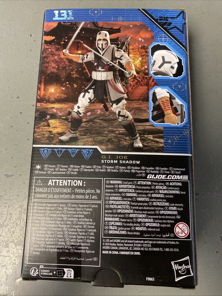 Hasbro G.I. Joe Classified Series Storm Shadow #131 Action Figure | eBay